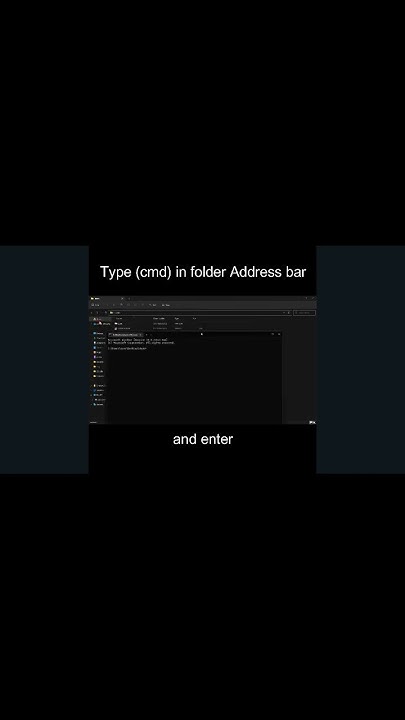 (CMD Tips) hide a file using cmd (command prompt) - YouTube