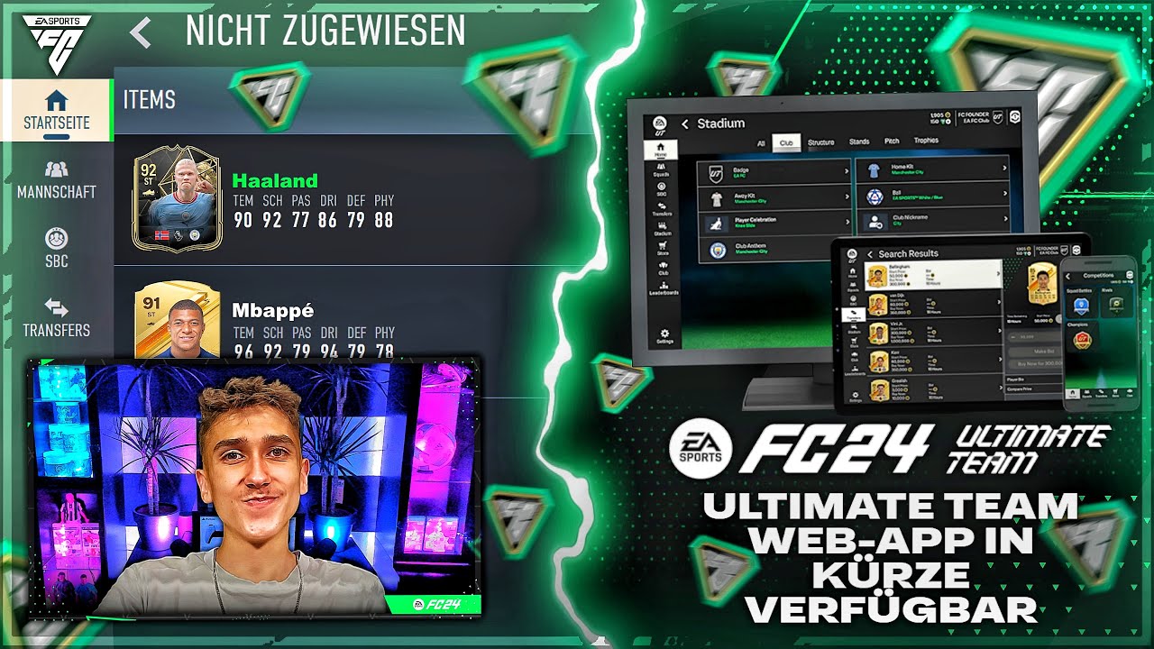 EAFC 24 LIVE: WEB APP START!!! 🔥😱 PACKS, SBC's, TRADING & MEHR!! ⚽🍀 ...