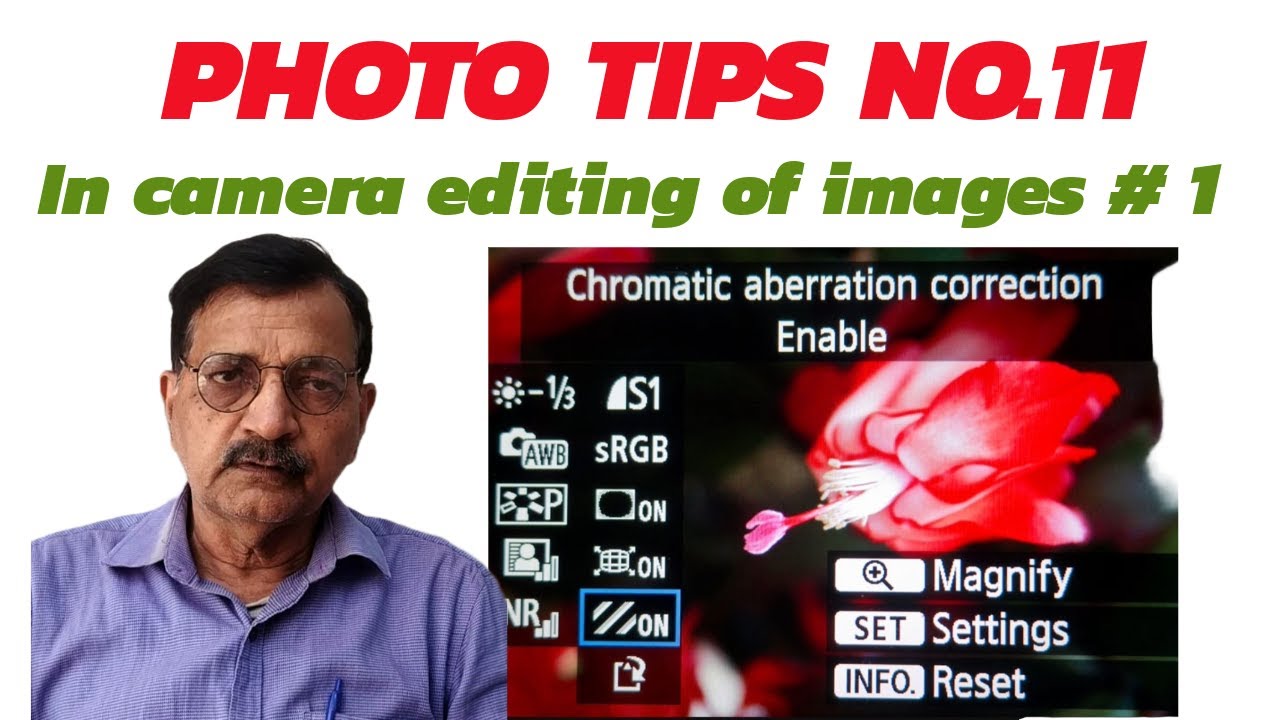 IN CAMERA EDITING OF IMAGES- TIPS NO 11 - YouTube
