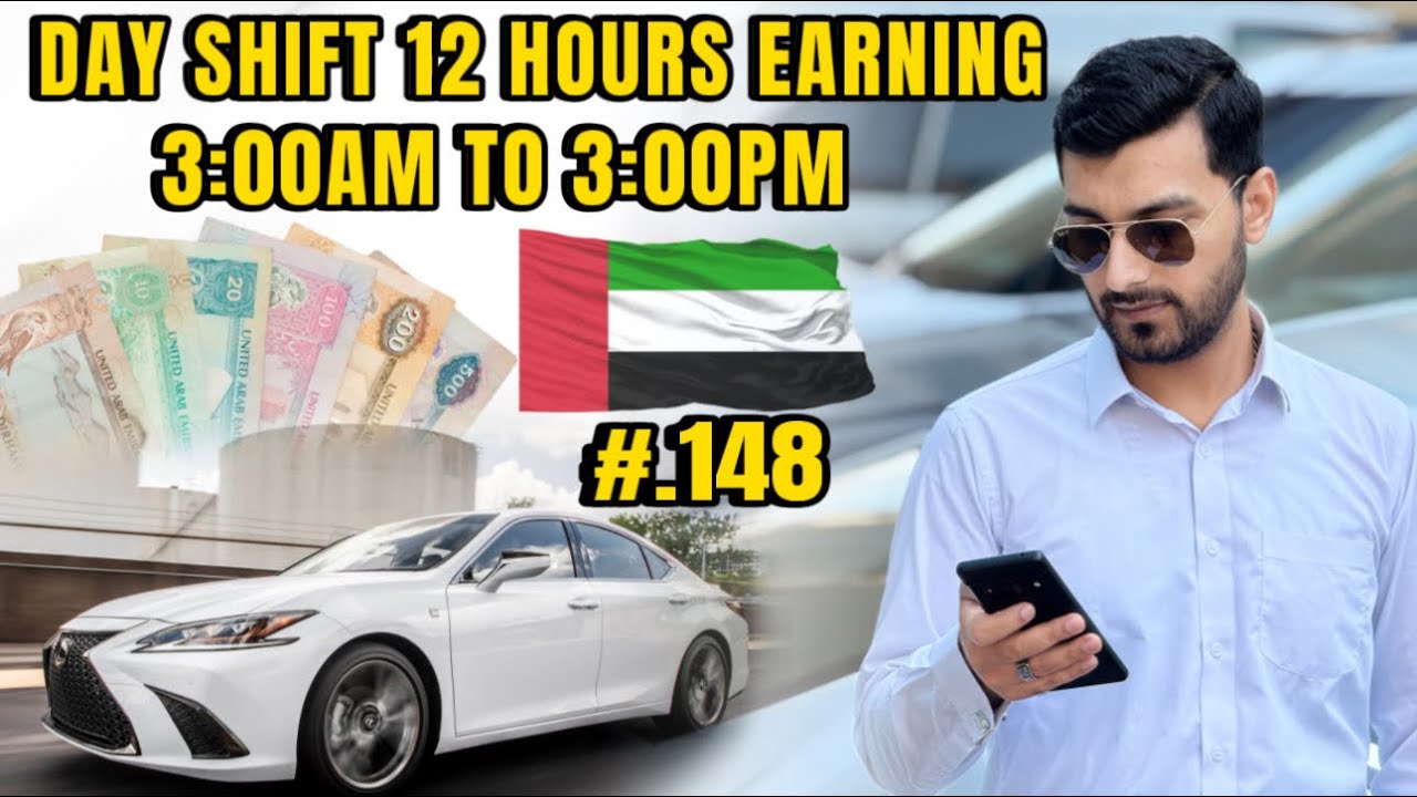 Uber Careem Bolt Yango Day Shift Earning In Dubai | Dubai Lexus Driver ...
