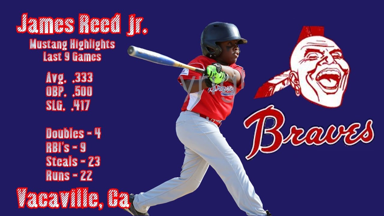 James Reed Jr. 2014 2nd Half of Season Highlights - Pony Baseball - YouTube