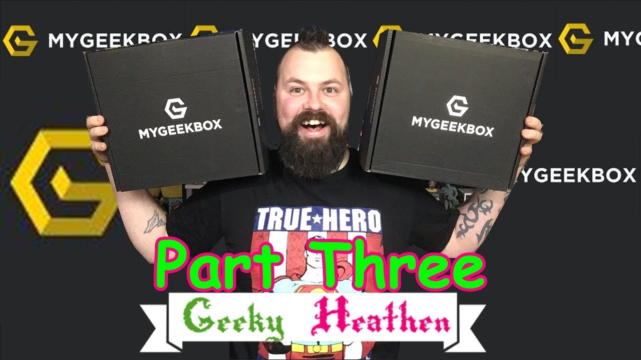 My Geek Box | special edition unboxing 3 of 3 | Magical Journey - YouTube
