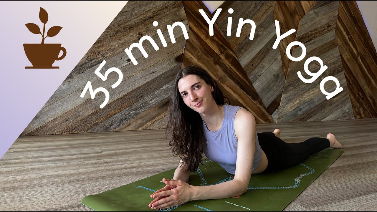 35 Min Yin Yoga | Flexibility For Shoulders & Back - YouTube
