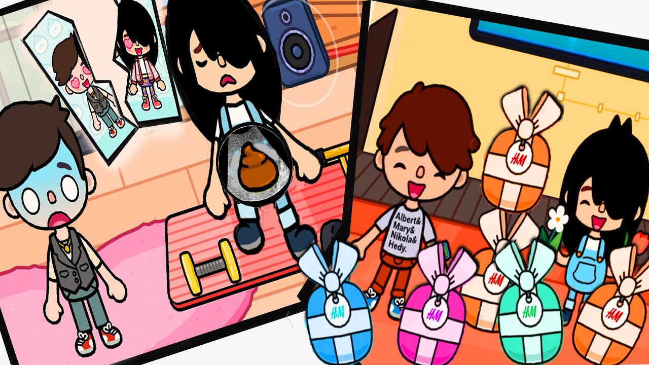 My boyfriend dumped me because I'm fat. New gifts.Toca boca/Toca story ...