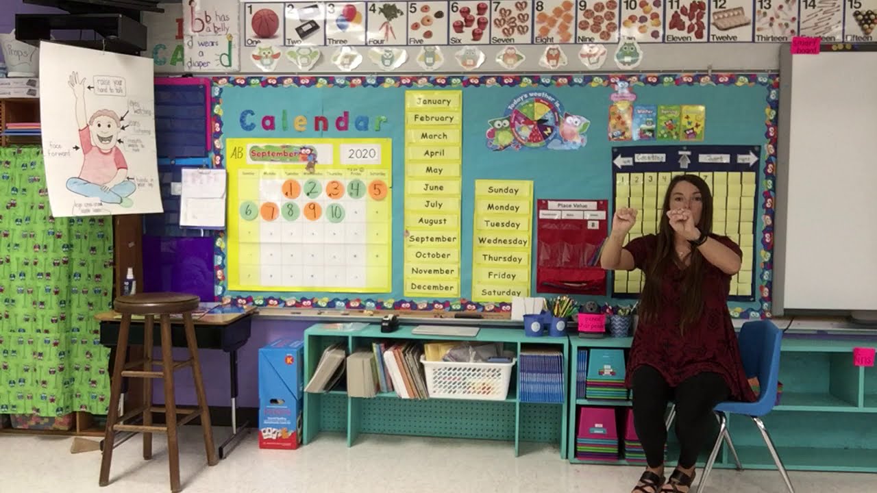 Mrs. Saylor-Kindergarten-Day 8 Sept. 10, 2020 Part 1 - YouTube