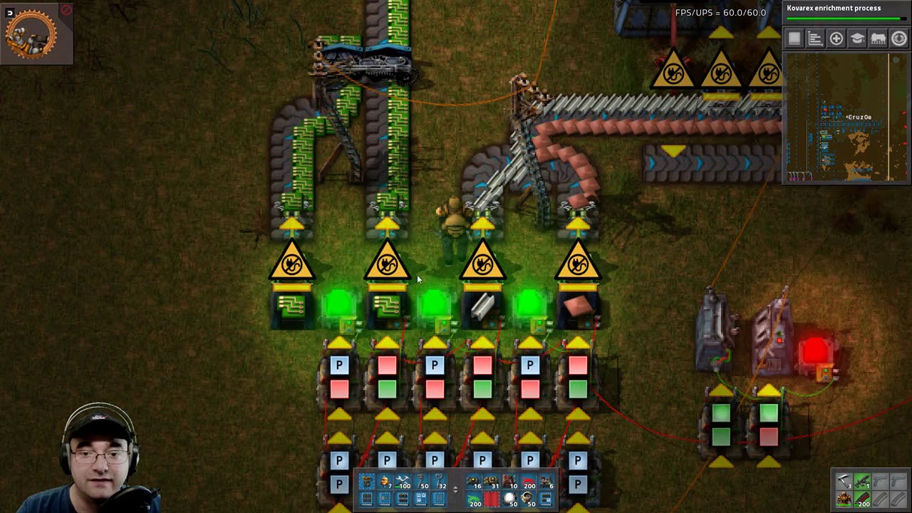 Factorio - Green/low pollution factory overview (reloaded) - YouTube