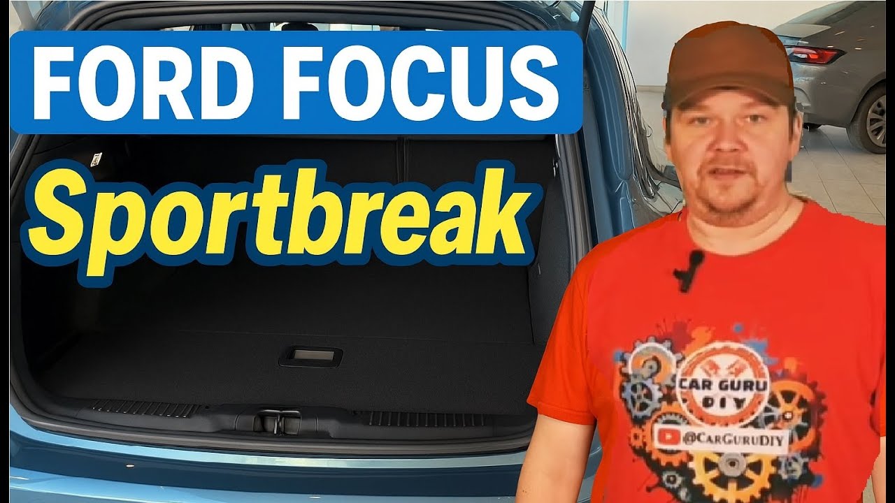 Ford Focus Sportbreak / SW, Boot Trunk Dimensions @CarGuruDIY # ...