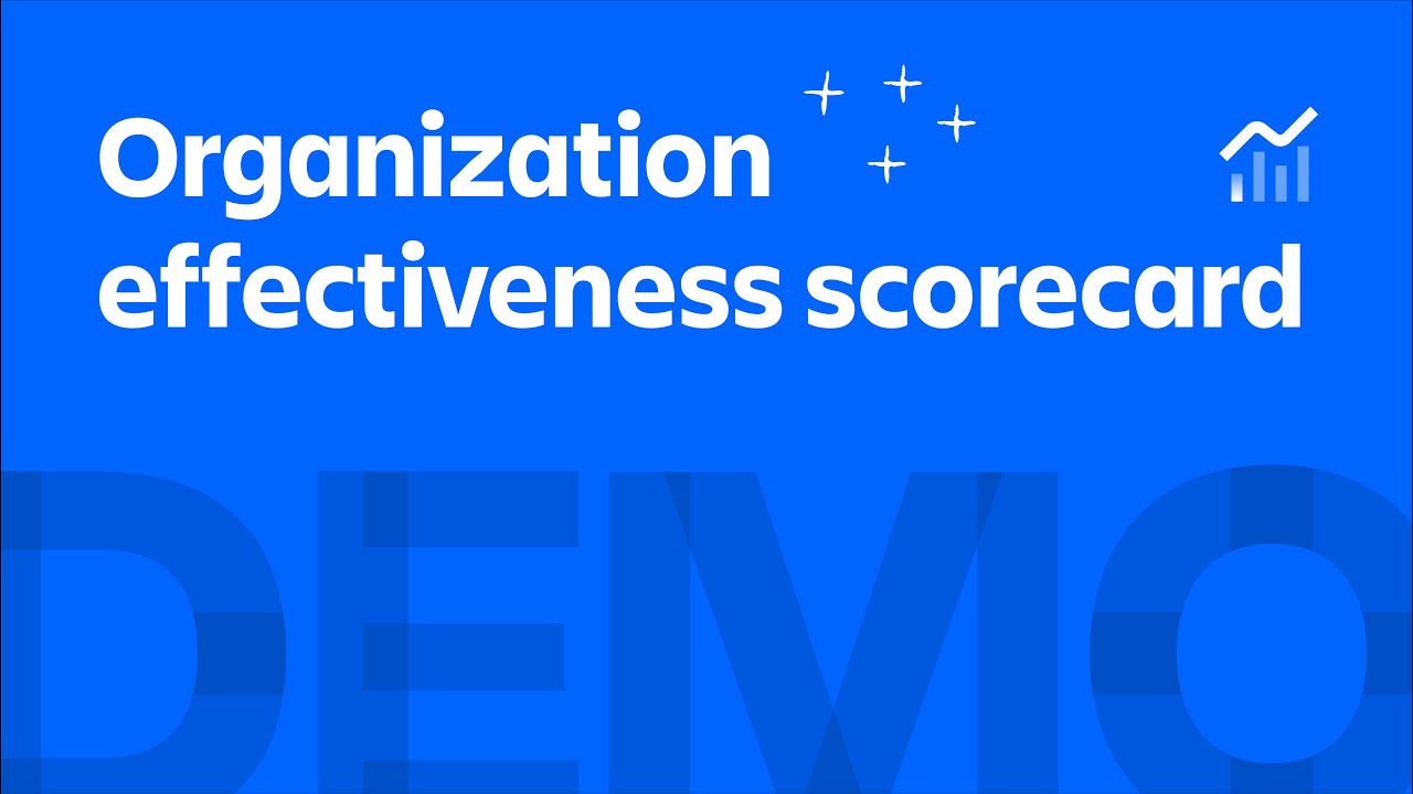 Organization Effectiveness Scorecard | Atlassian Analytics Demos ...