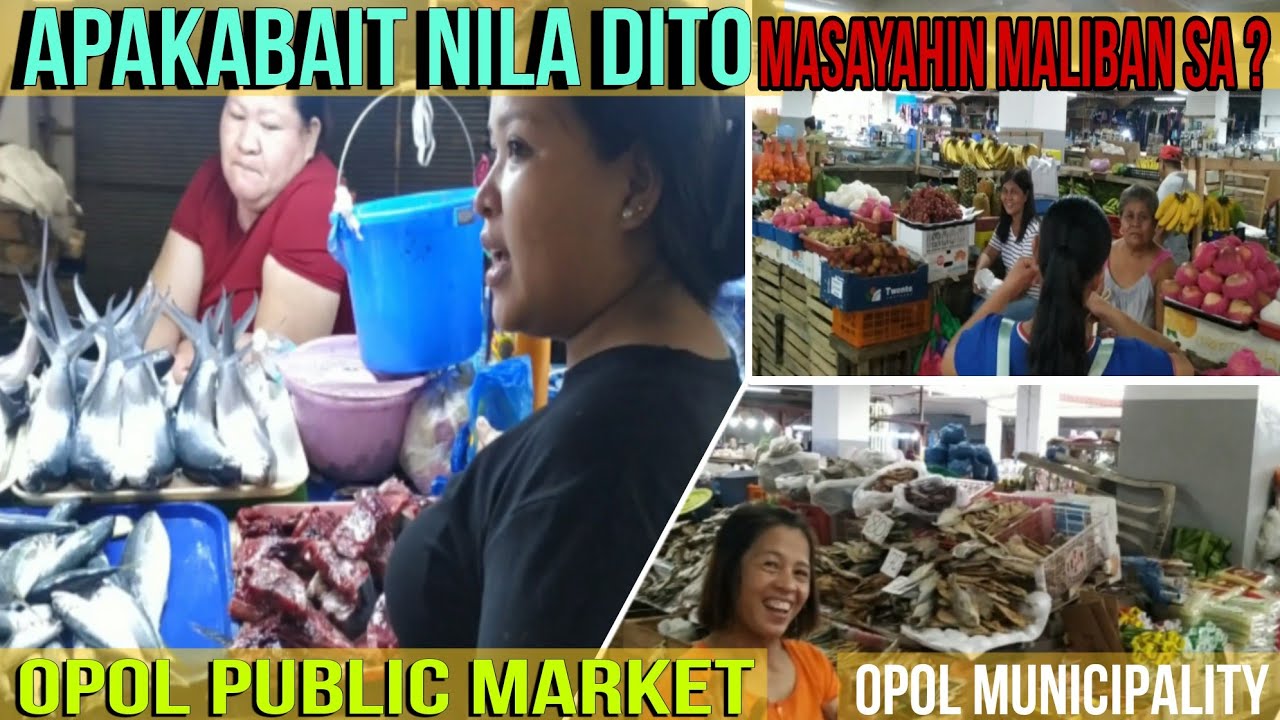 OPOL PUBLIC MARKET TOUR | INDUSTRIAL CENTER OF OPOL | MAIN MARKET ...