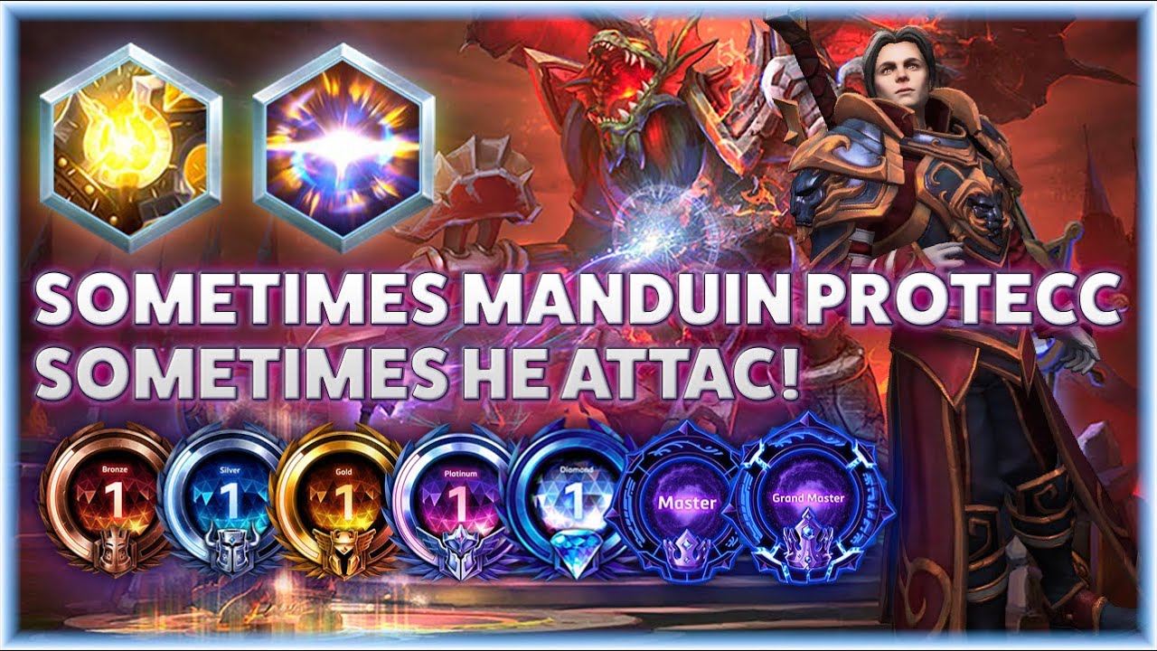 Anduin Lightbomb - SOMETIMES MANDUIN PROTECC, SOMETIME HE ATTAC! - B2GM ...