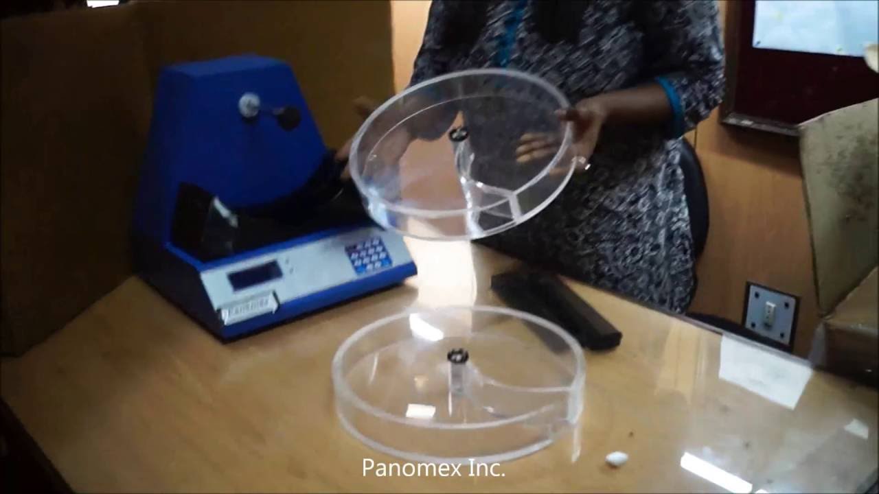 Friability Tester 2 Drums - YouTube