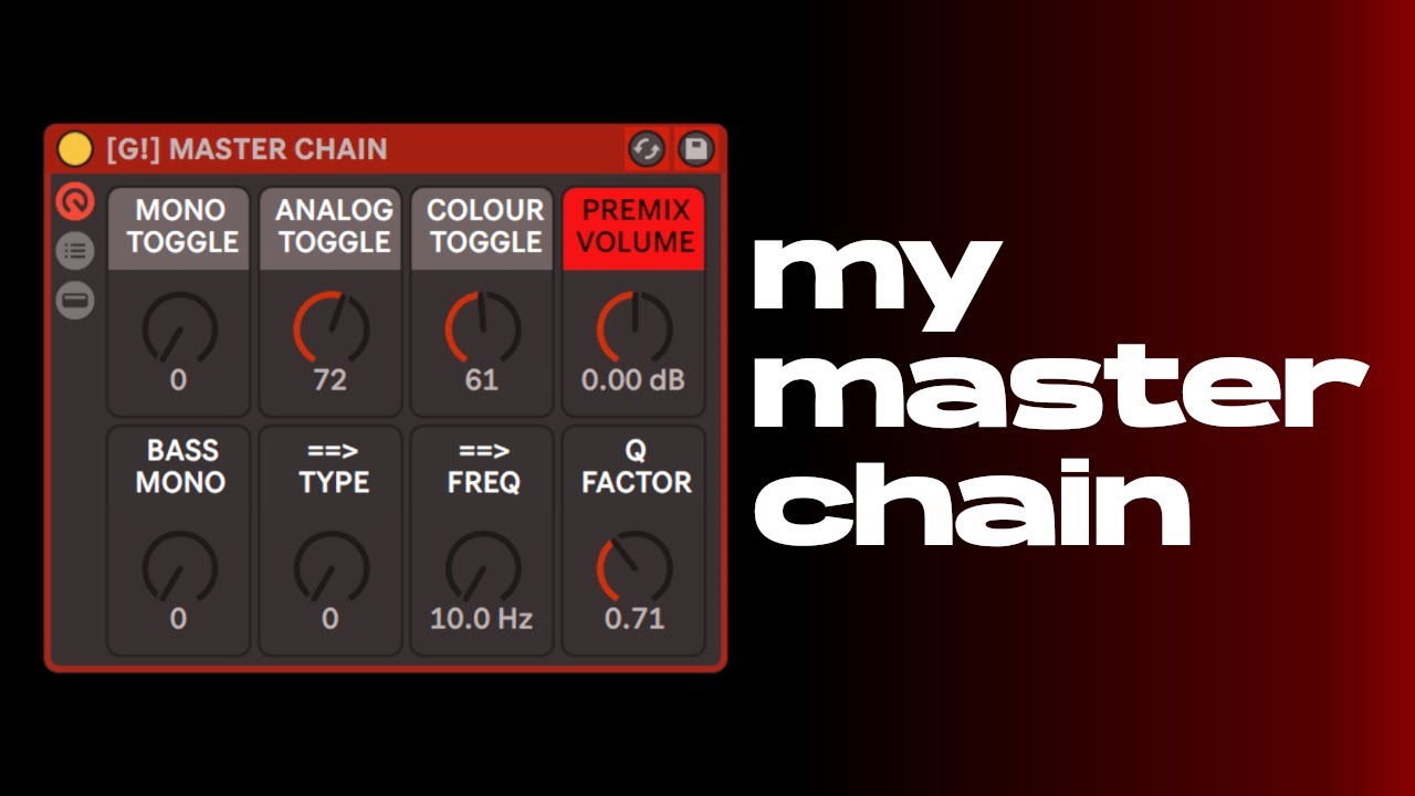 My Master Chain - YouTube