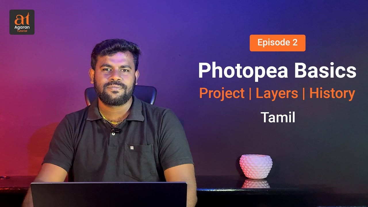 Photopea Basics for Beginners | How to Create Projects, Manage Layers ...