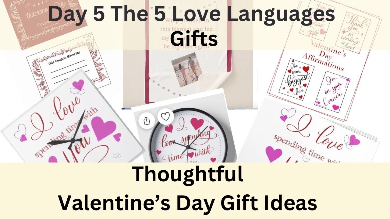 The Five Languages of Love - Gifts - Day Five - YouTube