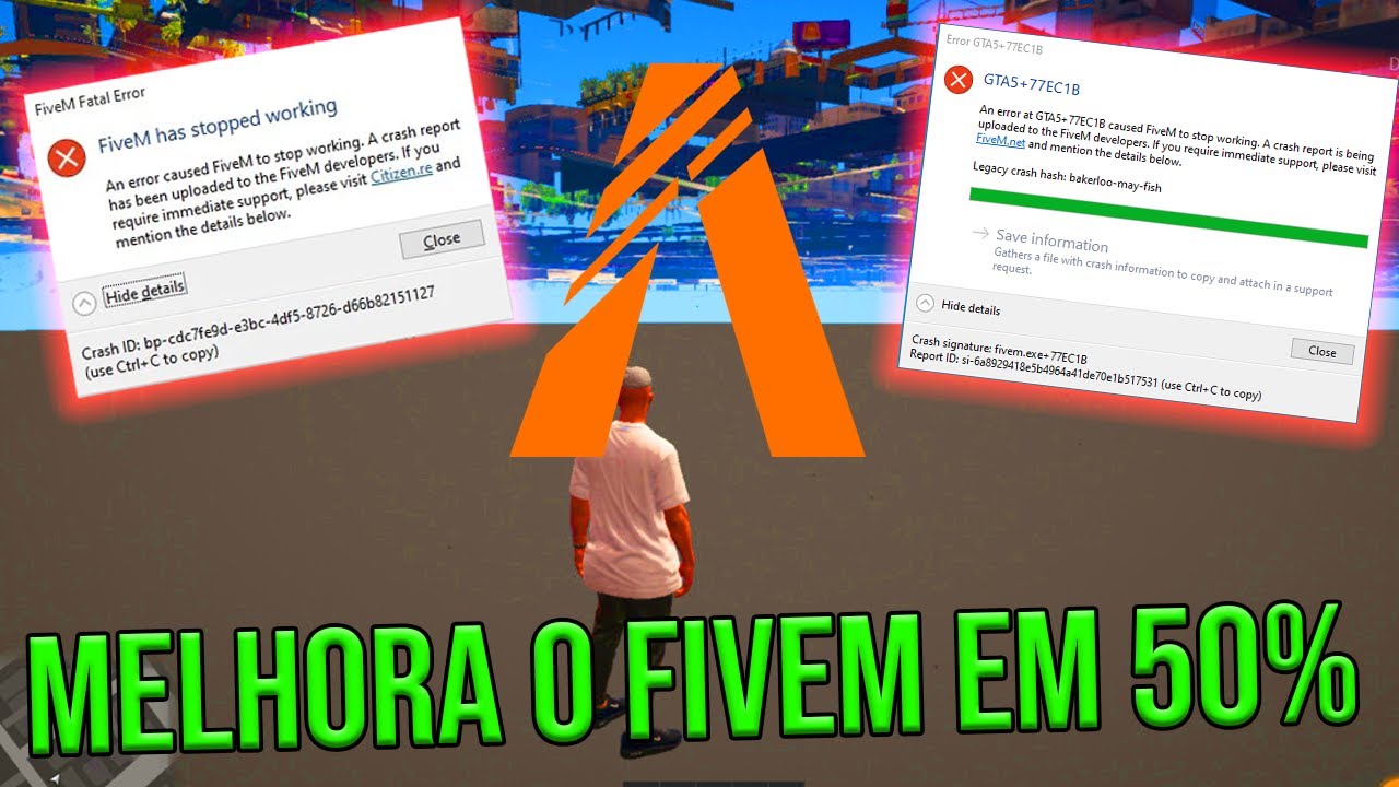 Como resolver crash no FiveM / Parar de cair no limbo do FiveM / Limpar ...