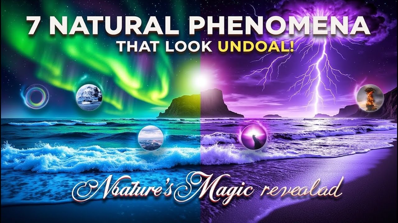 7 Amazing Natural Phenomena That Look Like Magic - YouTube