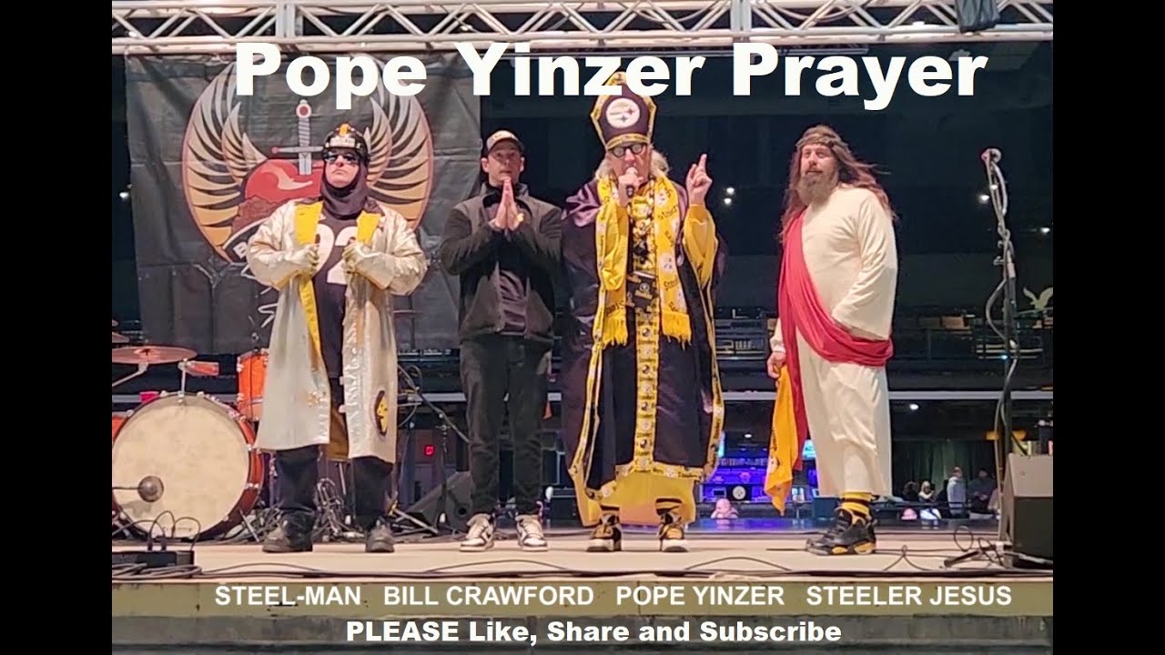POPE YINZER PRAYER at Stage AE - YouTube