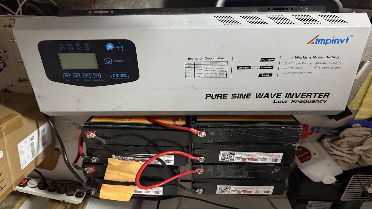 DIY Solar Inverter Repair | Fixing a 5000W Off-Grid Power System - YouTube