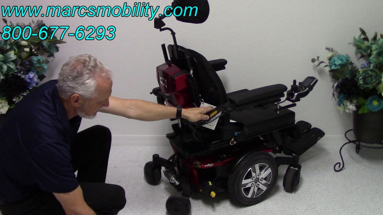 Quantum Q6 Edge Powered Wheelchair - Electric Tilt, Recline & Legs ...