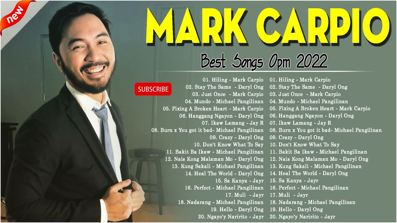 Mark Carpio Nonstop Love Songs - Mark Carpio Greatest Hits Full ...