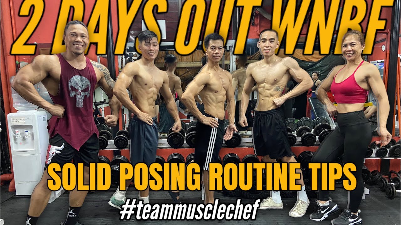 2 DAYS OUT WNBF| Posing routine|Natural bodybuilding - YouTube