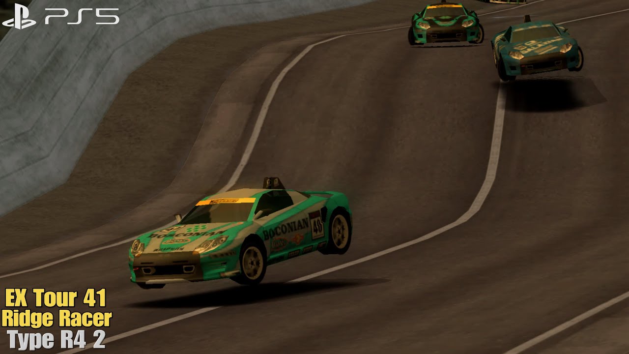 Ridge Racer 2 - Ridge Racer Type R4 2 EX Tour 41 - Himmel EO Class 6 ...