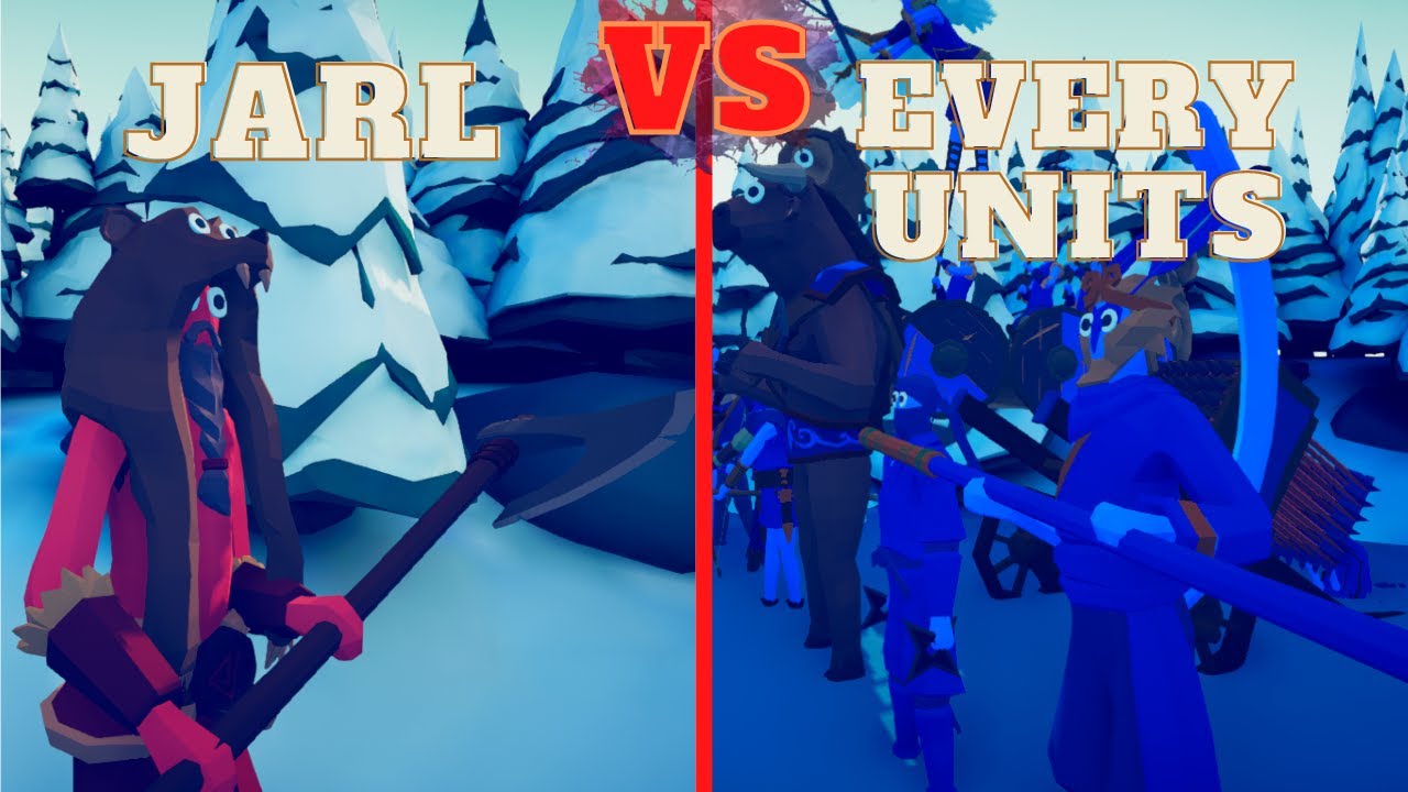 🏹JARL vs EVERY UNITS🗡😀- Totally Accurate Battle Simulator - TABS - YouTube