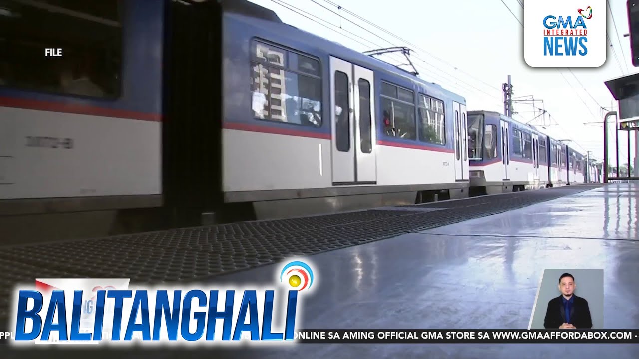 LRT-2 and MRT-3 adjusted operating hours | Balitanghali - YouTube