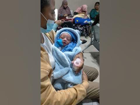 Baby CR umur 5 hari,, kontrol di RS Leona dgn be'a Natali😇(1) - YouTube