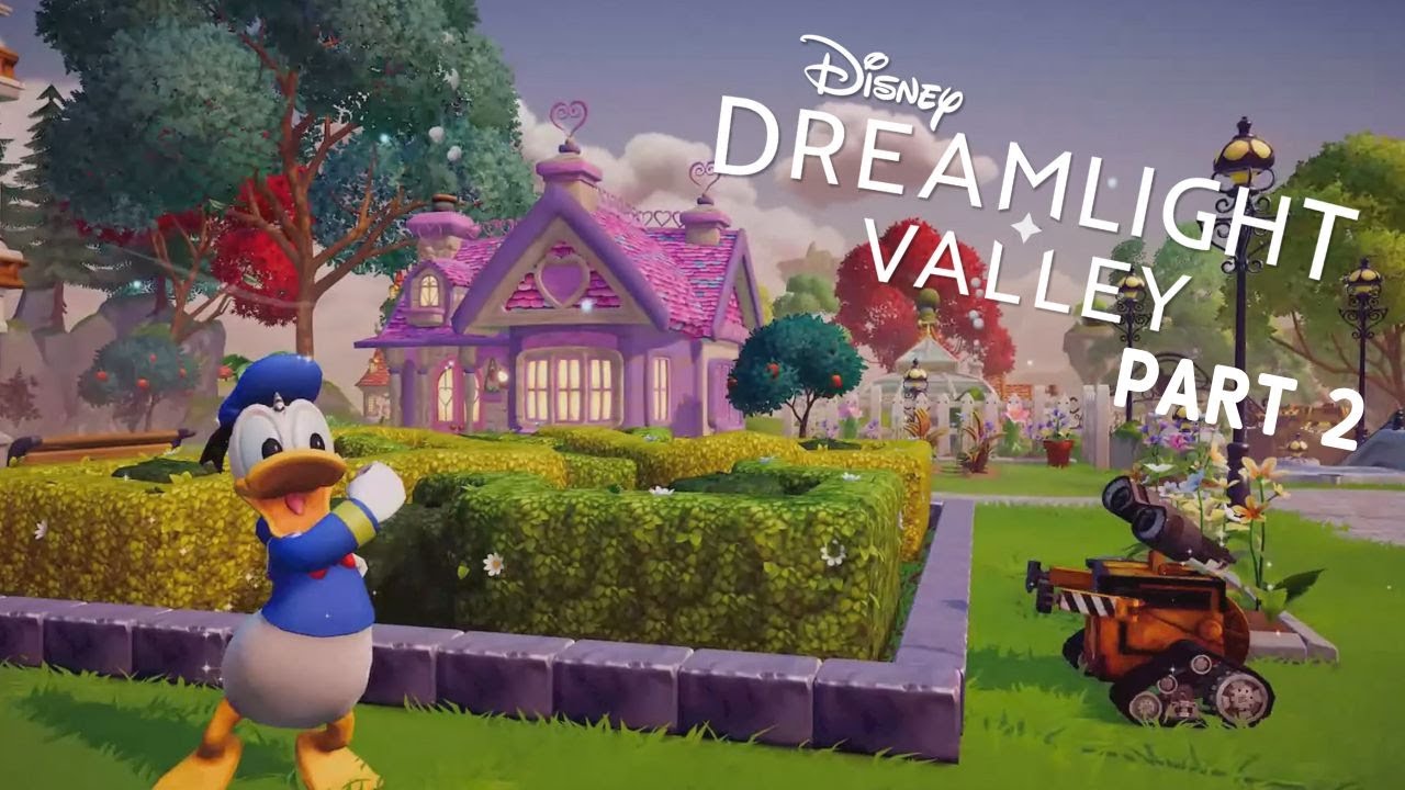 Disney Dreamlight Valley Gameplay Part 2 | Meeting the first Villagers ...