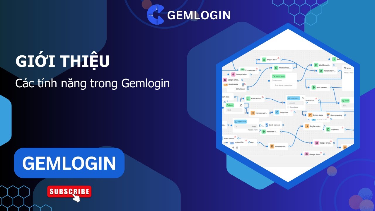 Bài 01: Giới thiệu các tính năng của Gemlogin VN - YouTube