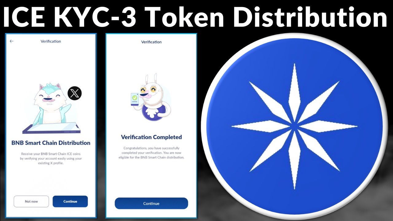 ICE KYC STEP 3 | Ice Network KYC Step 3 BSC Distribution | ice Token ...