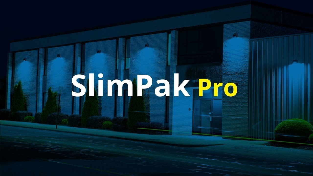 SlimPak Pro - Atlas LED Wall Lights - YouTube