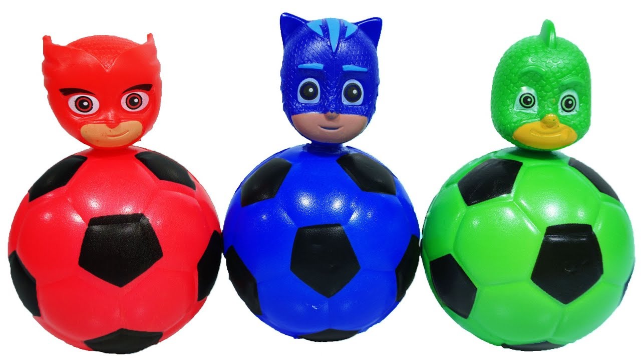 PJ Masks Wrong Head Colorful Cups and Balls with Learn Colors - Wrong ...