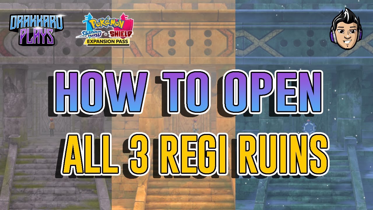 [GUIDE] How to open ALL 3 REGI RUINS in Crown Tundra DLC (Pokémon Sword ...