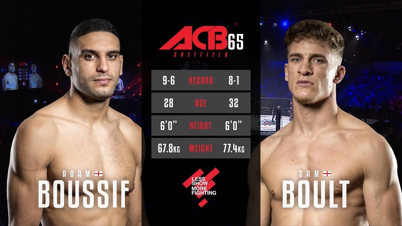 Адам Боуссиф vs. Сэм Боулт | Adam Boussif vs. Sam Boult | ACB 65 - YouTube