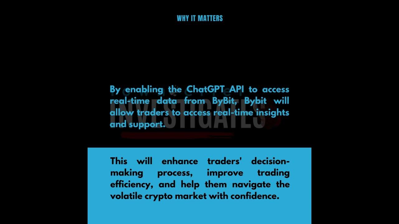 Bybit merges ChatGPT into trading tools - YouTube