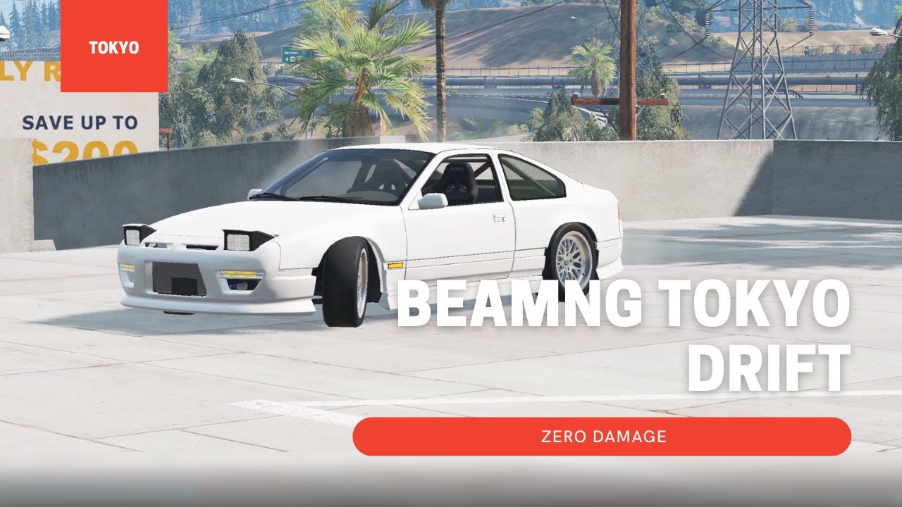 BeamNG TOKYO DRIFT | NO DAMAGE - YouTube