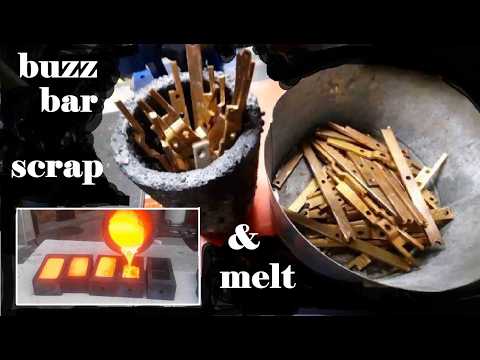 Scrap n Melt Copper BuZZ Bars 5kg copper ingots