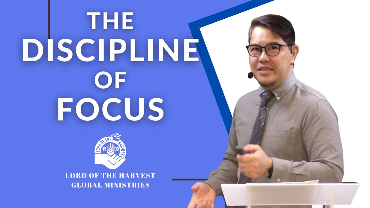 THE DISCIPLINE OF FOCUS - YouTube