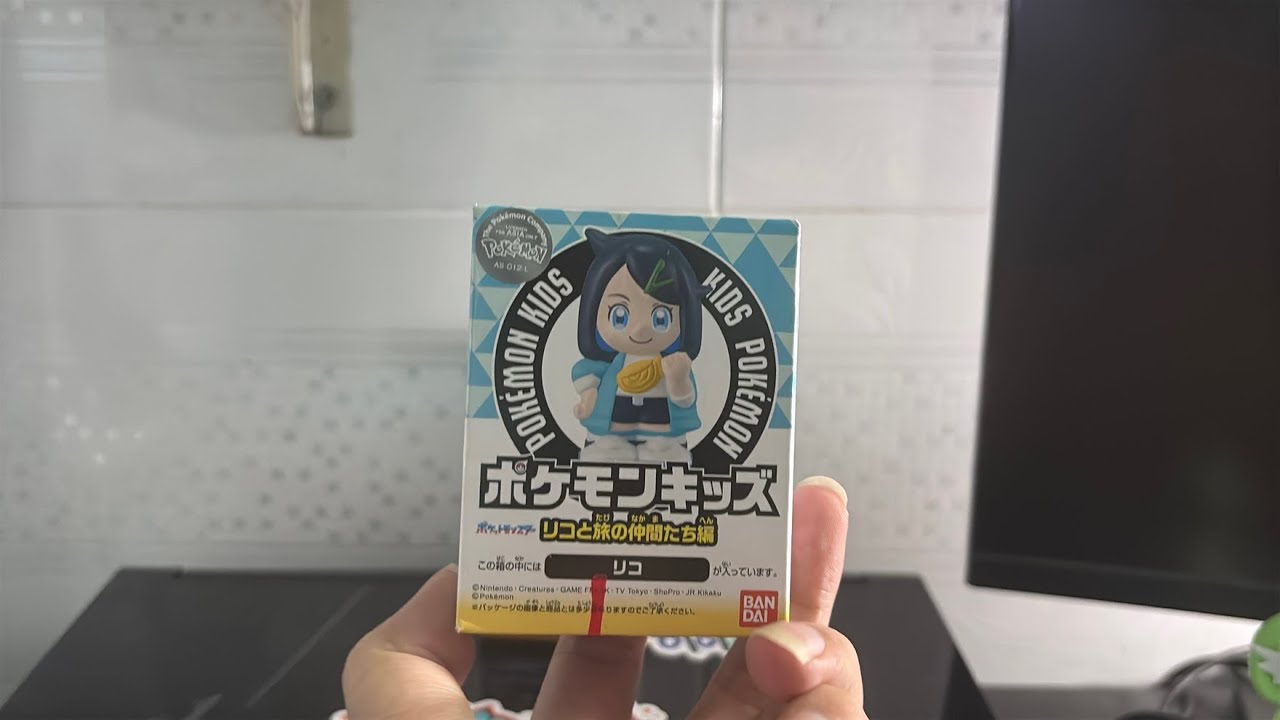(Bandai) Unbox Figure Pokemon Kids Character Liko #pokemon - YouTube