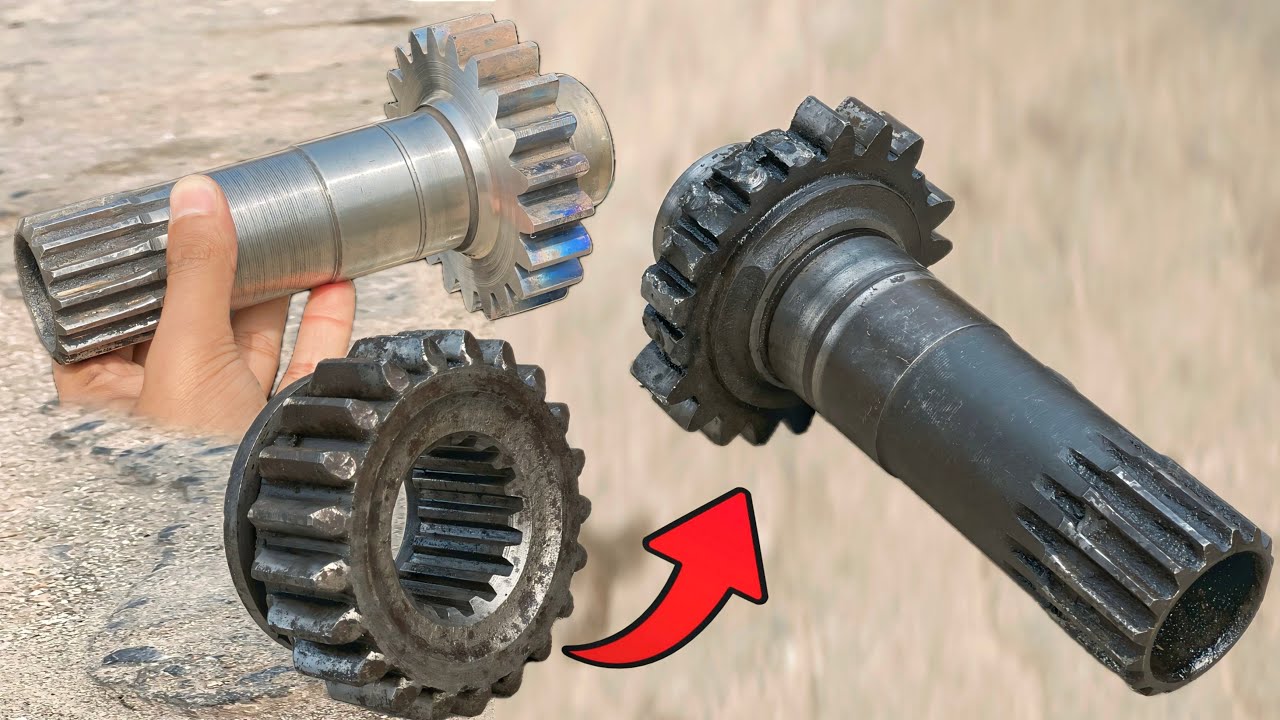 Threads Method Used for Repairing of Broken Gear of the Shaft ...