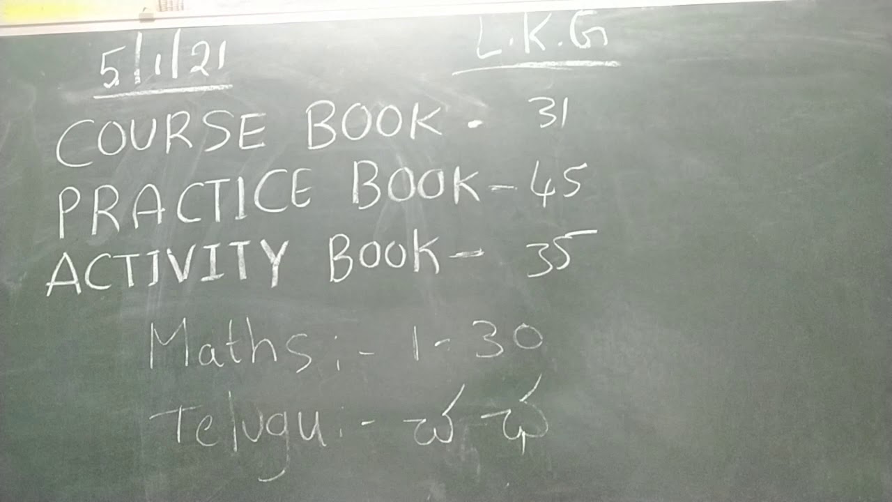 lkg class (05/01/2021) sri chaithanya play school. - YouTube