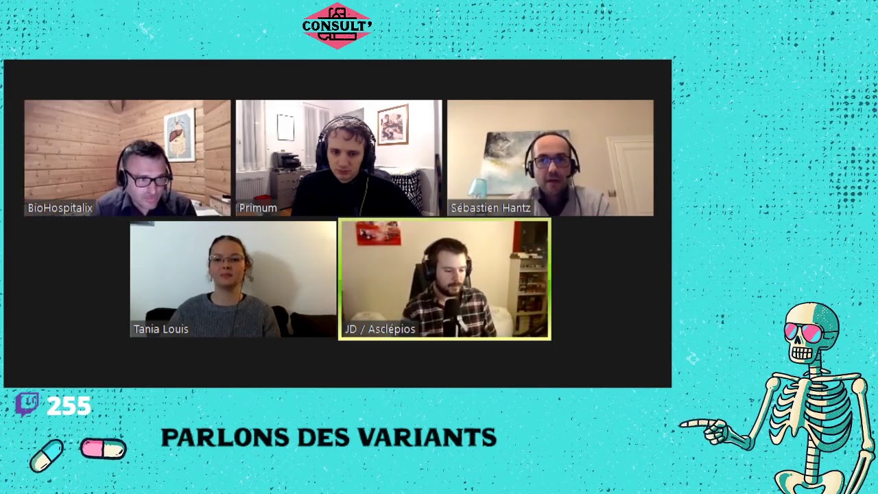 La Consult' : parlons des Variants avec Tania Louis, Biohospitalix et ...