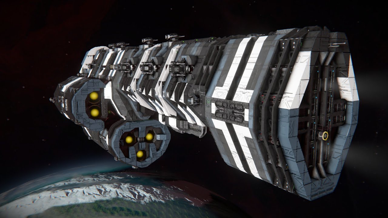 (IIN) DX-2 Mk-2 Monolith Class Heavy BattleCruiser - Space Engineers ...