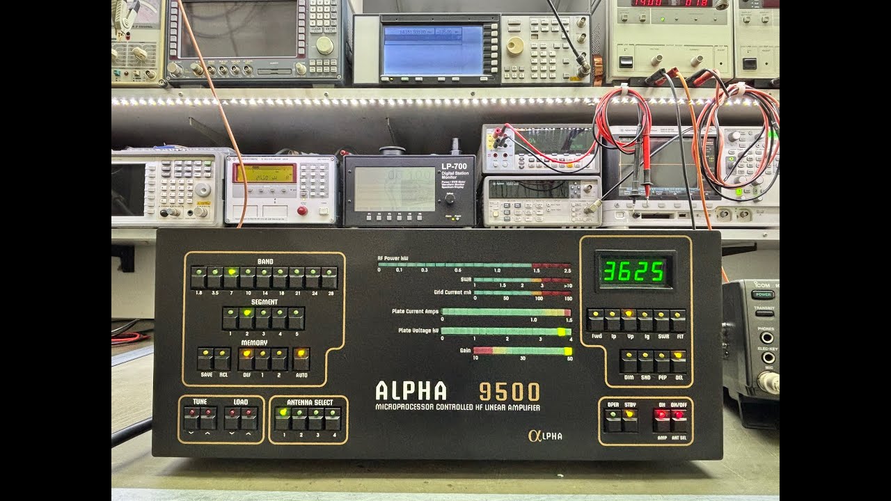 ALPHA TELECOM: AMPLIFICADOR LINEAR RF CONCEPTS ALPHA 9500 - PARTE 2 ...