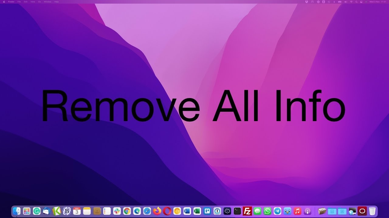 How To Delete All Info From Your Mac YouTube how-to-delete-all-info-from-your-mac-youtube