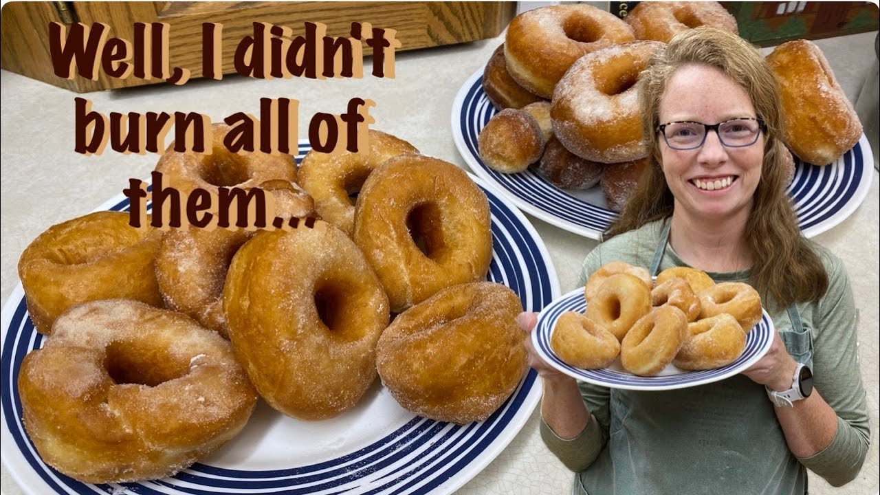 Ring Doughnuts - My Great British Baking Show Recipe Challenge - YouTube