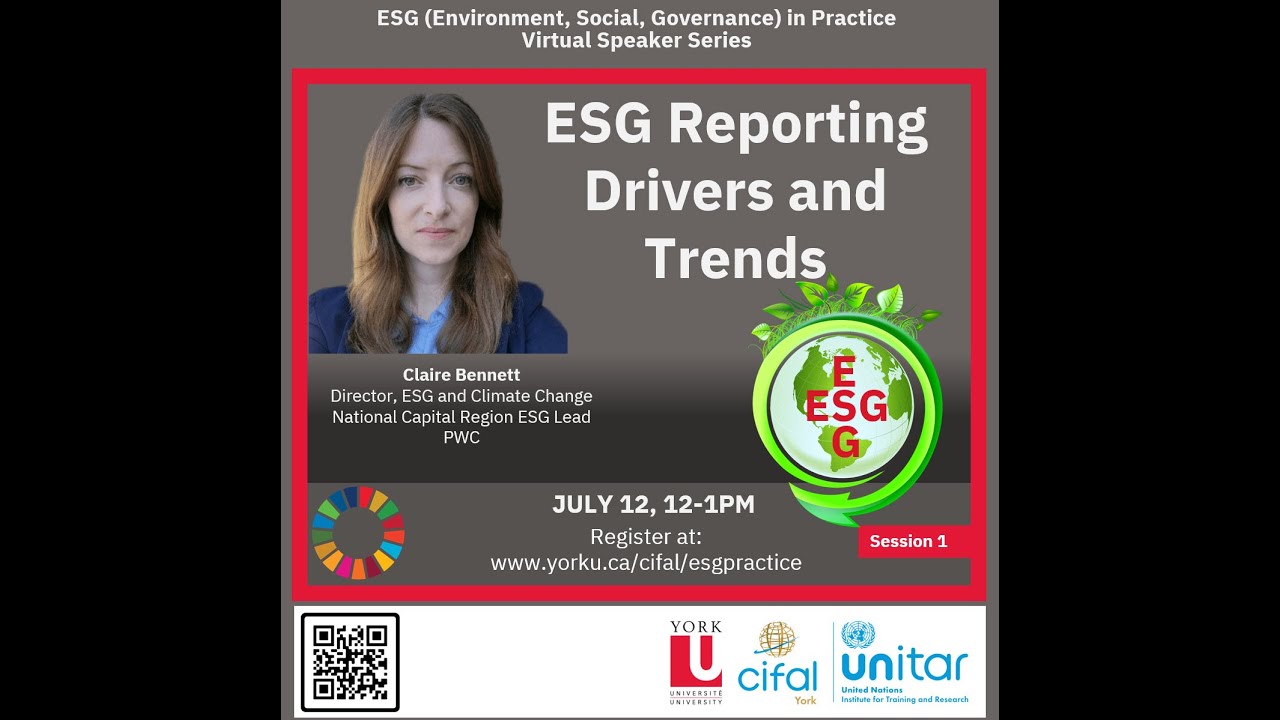 Environment, Social and Governance (ESG) in Practice - YouTube