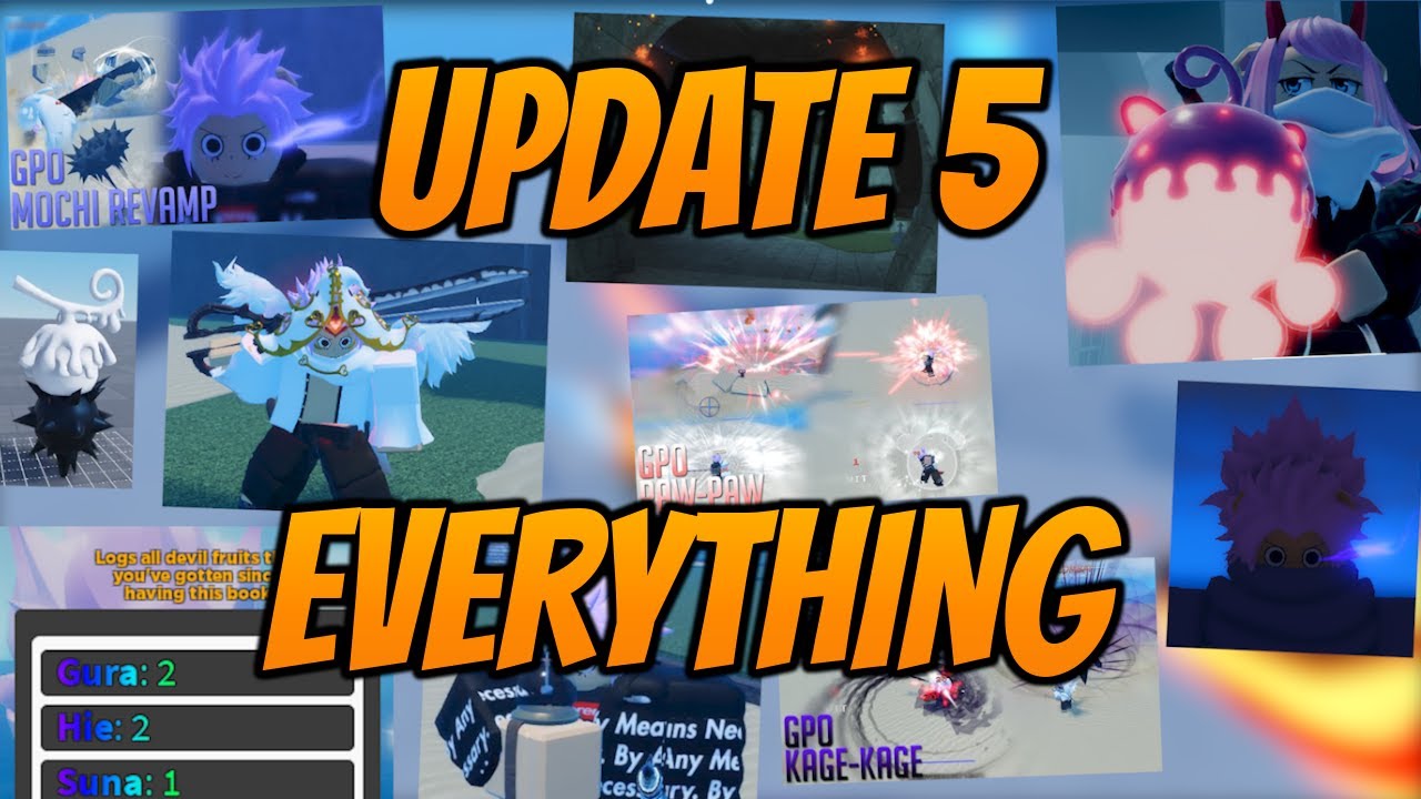 [GPO] EVERYTHING Update 5 Phoeyu SneakPeeks - YouTube